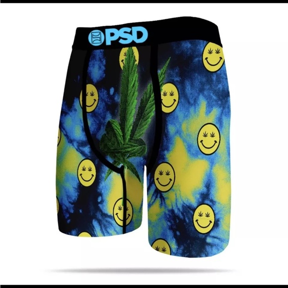 PSD | Underwear & Socks | Psd Happy Weed Boxer Briefs Xl Underwear ...
